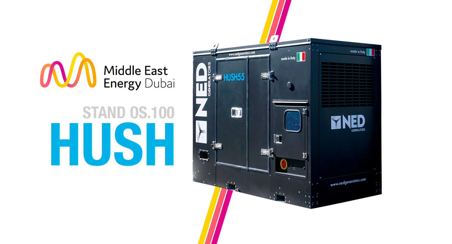 NED Generators at 48th edition of MEE - Middle East Energy Dubai - NED ...