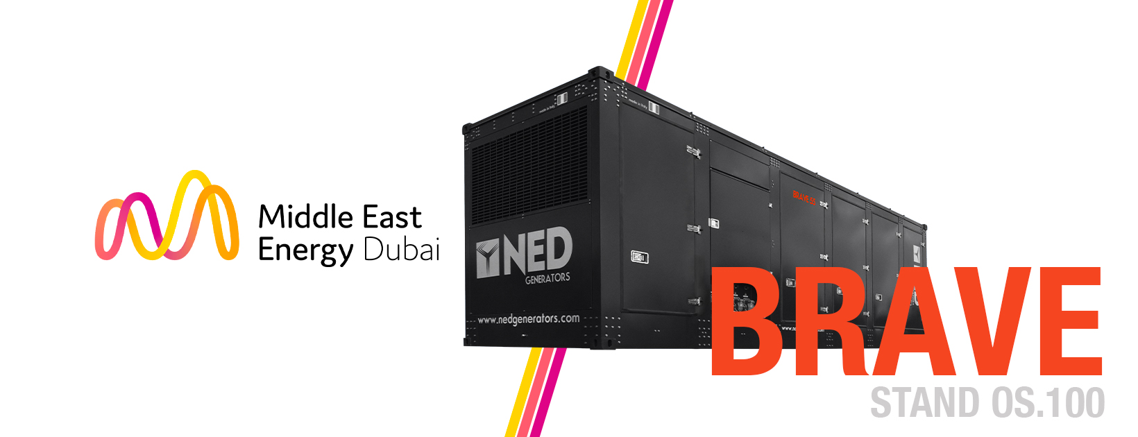 NED Generators at 48th edition of MEE - Middle East Energy Dubai - NED ...
