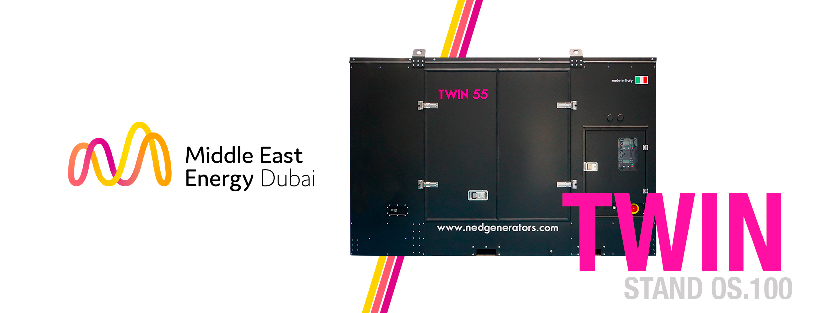 NED Generators at 48th edition of MEE - Middle East Energy Dubai - NED ...
